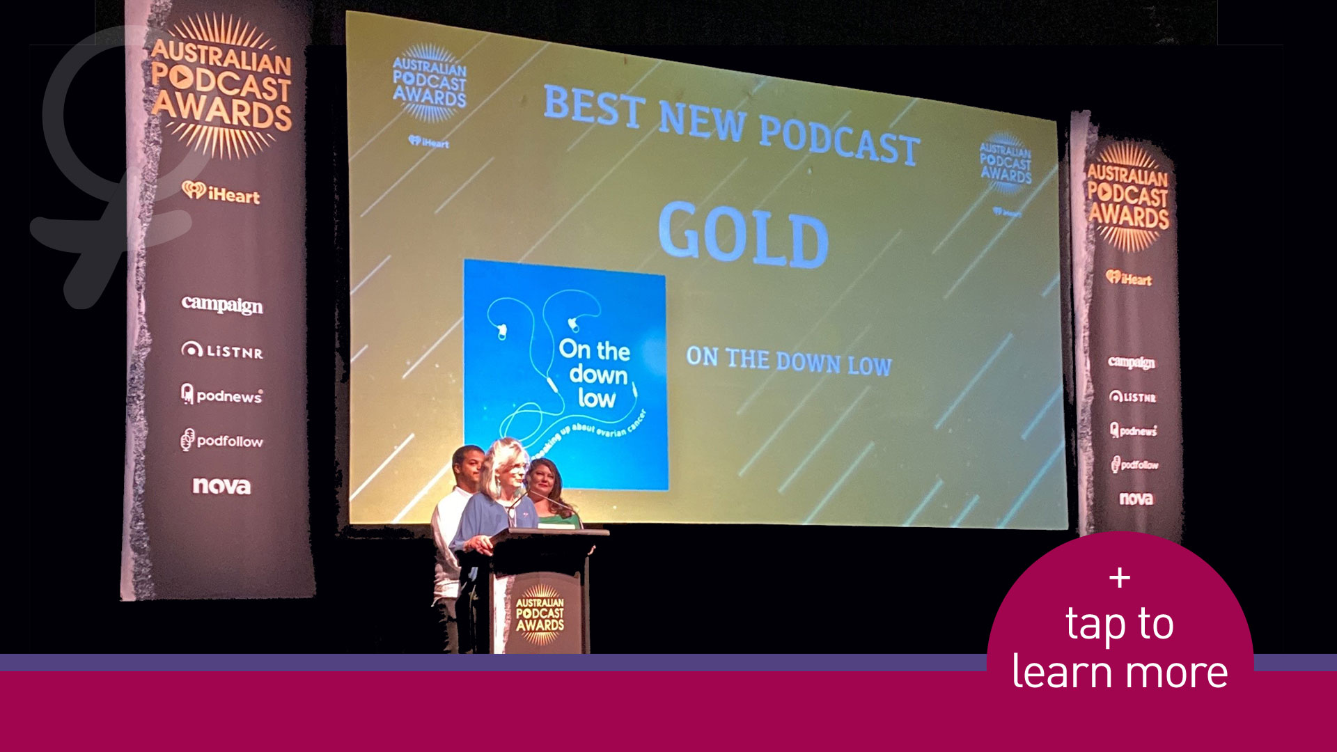 ANZGOG podcast ‘On The Down Low’ wins gold at the 2022 Australian ...